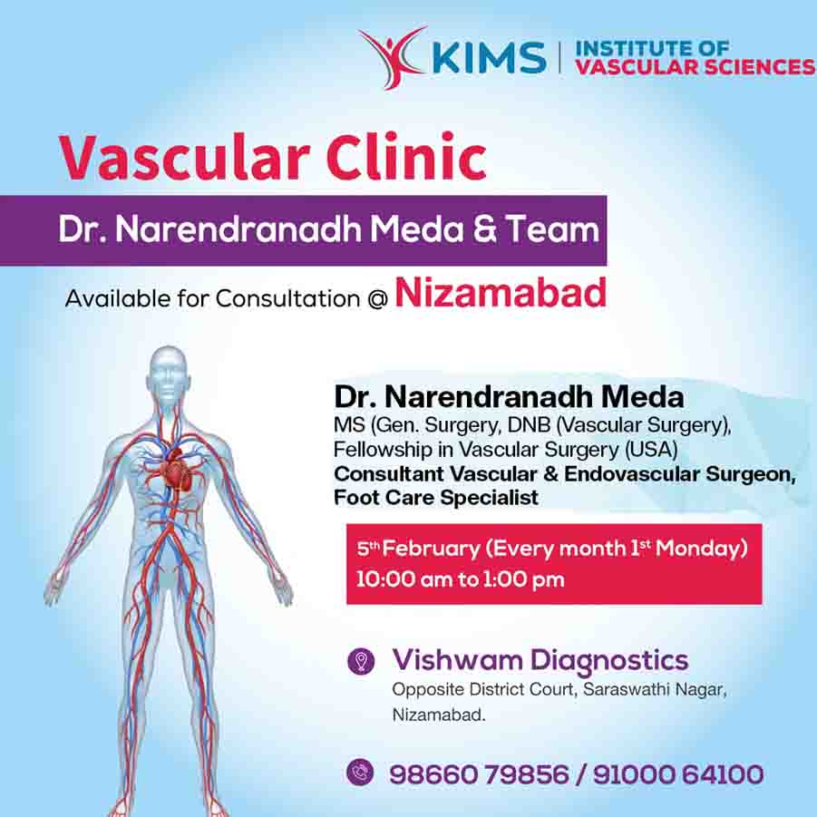 Top Vascular Surgeon in Nizamabad | Expert Vascular Care Near You